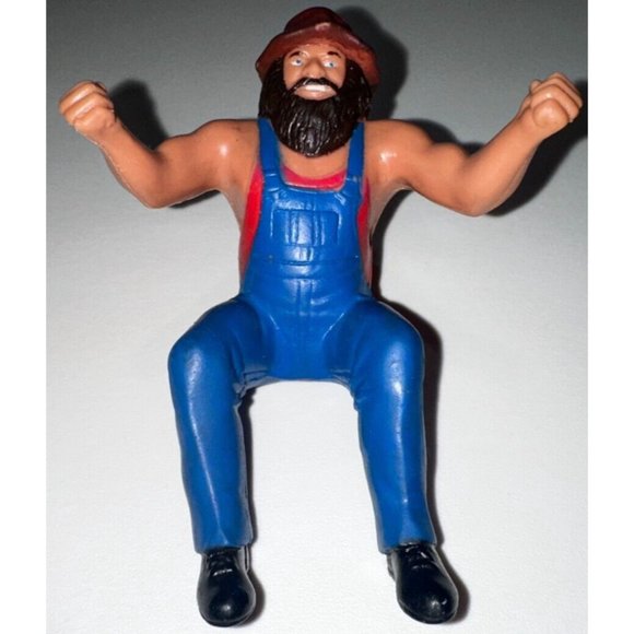WWE | Toys | Wwf Wwe 985 Hillbilly Jim Finger Puppet Thumb Wrestler ...